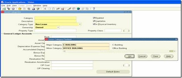 Pramod's Oracle Apps: Assets Setup configuration / End to end configuration of Oracle Fixed ...